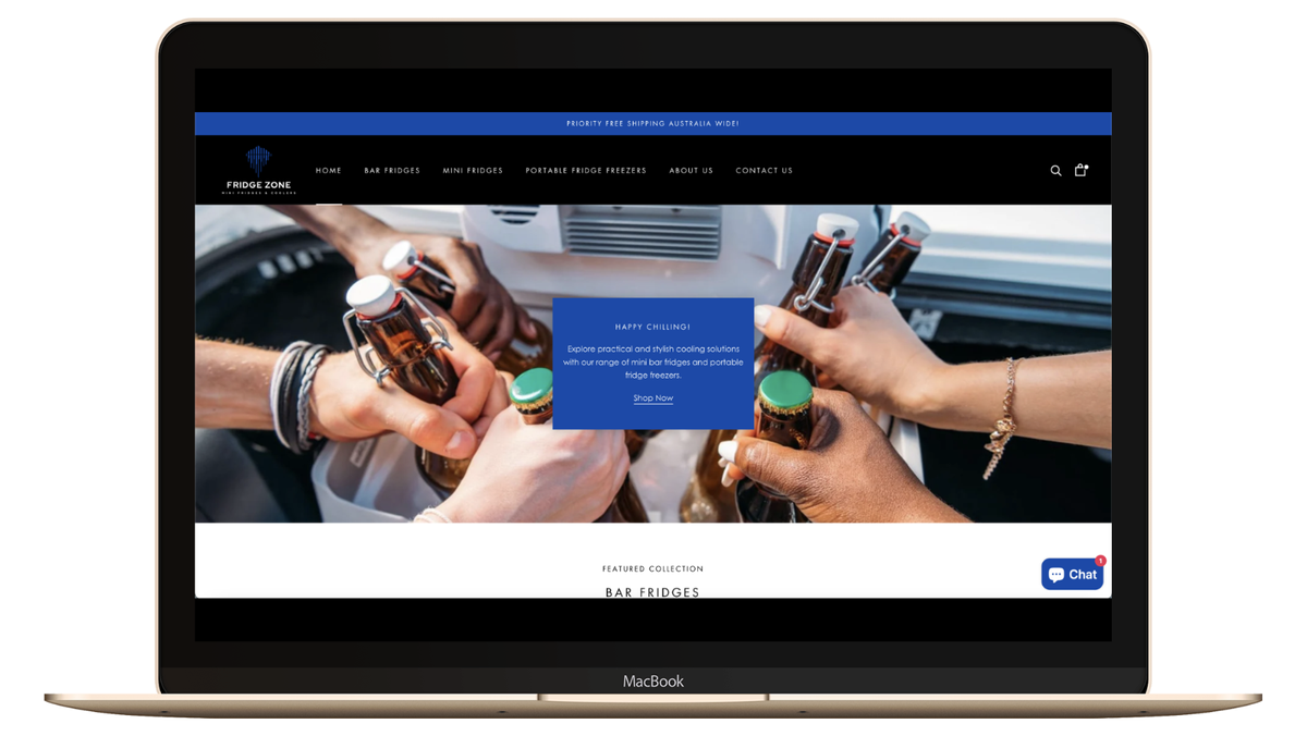 Fridge Zone | Pre-built Dropshipping Store For Sale