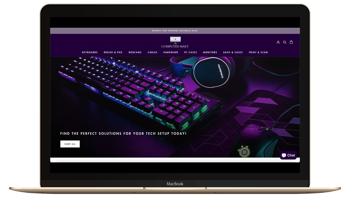 Computer Mart | Pre-built Dropshipping Store For Sale