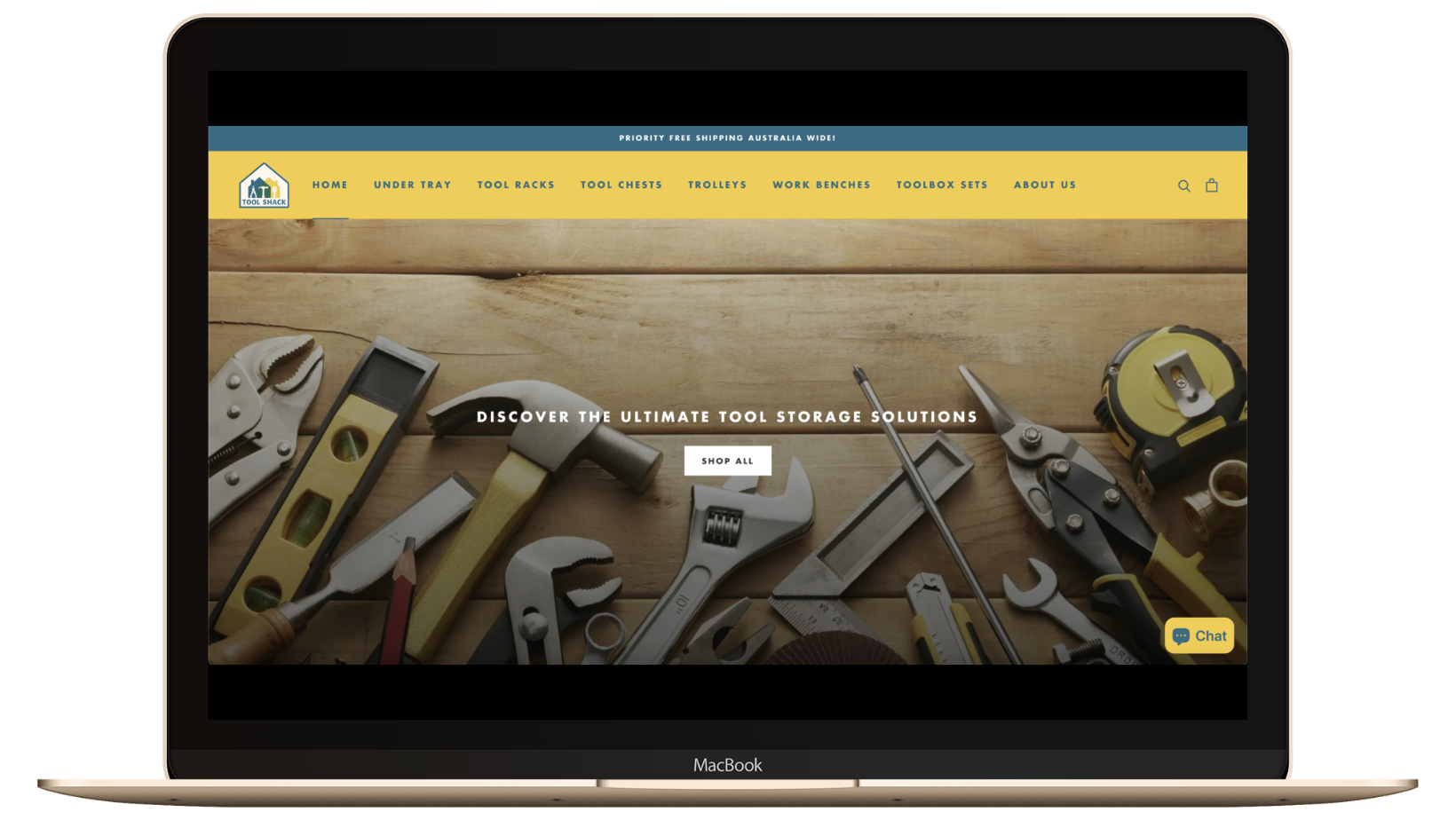 Tool Shack | Pre-built Dropshipping Store For Sale